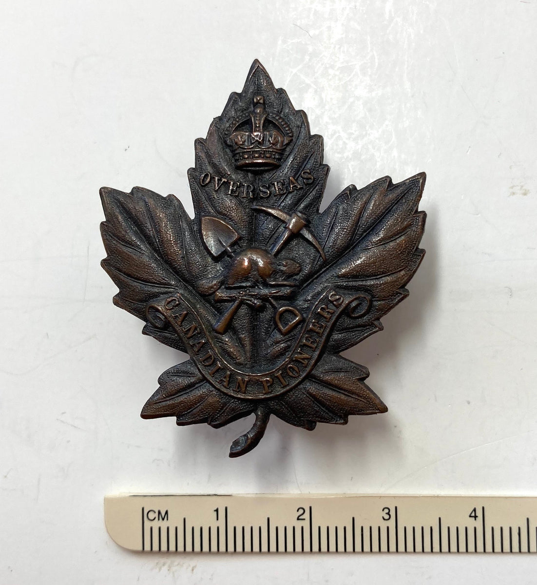 Pioneer Draft cap badge – Grimshaw Military Antiques